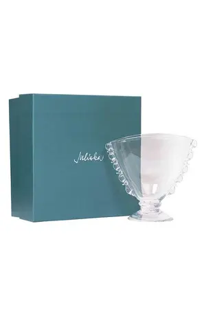 JULISKA Harriet Glass Fan Vase - Clear
