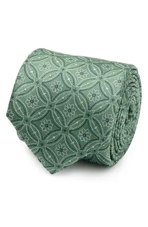 CUFFLINKS, INC. Geometric Tile Silk Tie