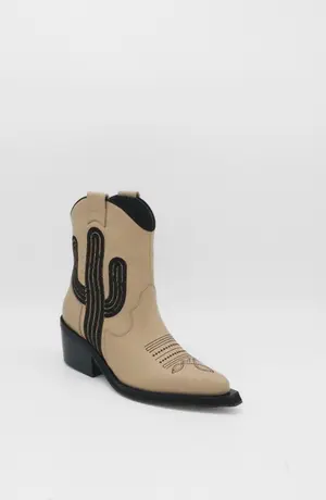 STIVALI NEW YORK Oasi Western Boots Mocha