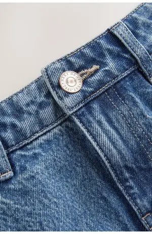 NEXT Puffball Denim Miniskirt