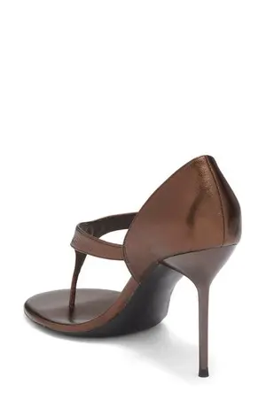 Jeffrey Campbell Rhian Stiletto Sandal - Brown Metallic