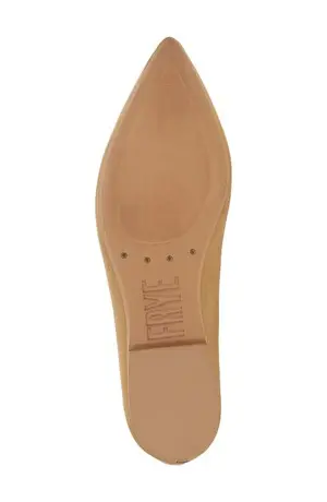 Frye Heather Pointed Toe Flat - Banana