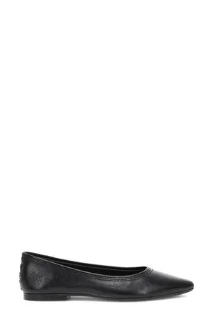 THE FRYE COMPANY Heather Pointed Toe Flat - Black
