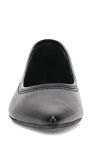 THE FRYE COMPANY Heather Pointed Toe Flat - Black