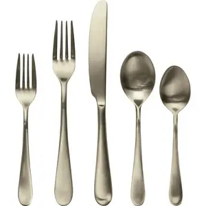 MEPRA Natura Ice Flatware Set5 Pieces - Ice Champagne