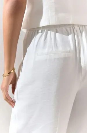 NEXT Elasticized Back Wide Leg Trousers