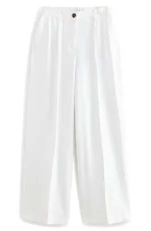NEXT Elasticized Back Wide Leg Trousers