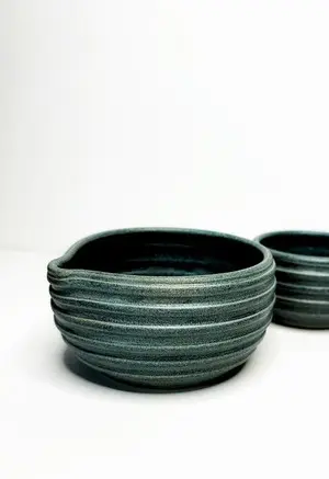 MIKKARBO Hunny Matcha Bowlsset Of 2 - Forest