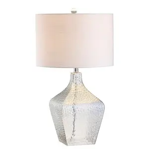 JONATHAN Y Jane 26" Glass Led Table Lamp - Clear