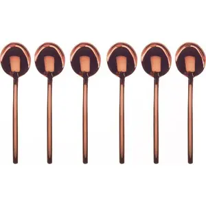MEPRA Due Spoons Set6 Pieces - Bronze