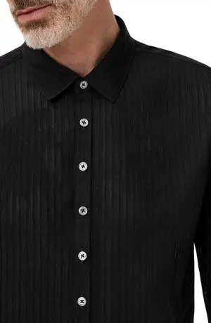 John Varvatos Bucks Button-up Shirt - Black