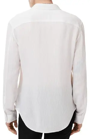 John Varvatos Bucks Button-up Shirt - Chalk