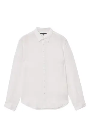 John Varvatos Bucks Button-up Shirt - Chalk