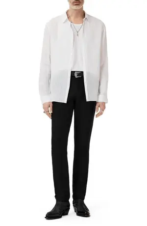 John Varvatos Bucks Button-up Shirt - Chalk
