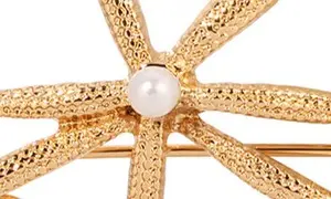Ettika Triple Starfish Barrettes Set Of 2