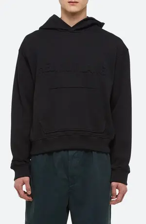 Helmut Lang Ribbed Sweatshirts Hoodies For Men