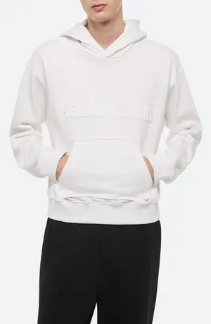 Helmut Lang Drop Shoulder Sweatshirts Hoodies For Men