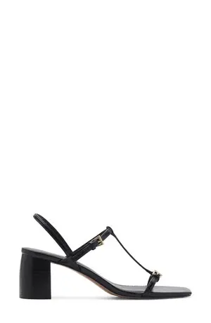 Mango Slingback Sandal - Black