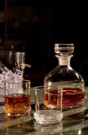 JULISKA Dean Whiskey Glass Decanter