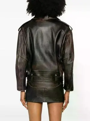 Alexander McQueen Leather Biker Jacket