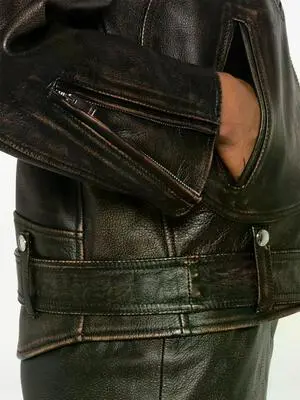 Alexander McQueen Leather Biker Jacket