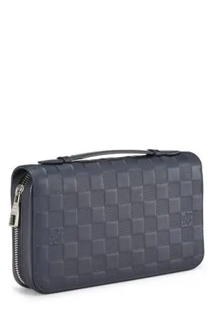 LOUIS VUITTON Damier Infini Zippy Xl Wallet - Navy
