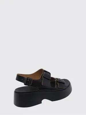Camper Buckled Heeled Sandals - Black
