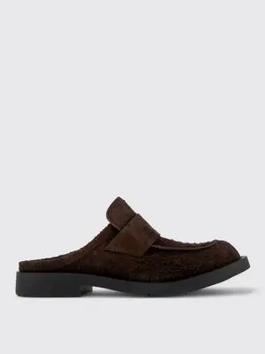 Camper Suede Slip-on Mules