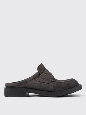 Camper Flat Mules - Grey