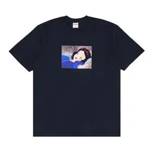 Supreme Snow White Tee 'navy - Blue