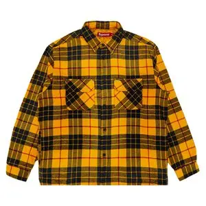 Men's Plaid Yellow