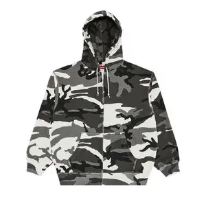 Supreme Work Zip Up Hooded Sweatshirt - Multicolor