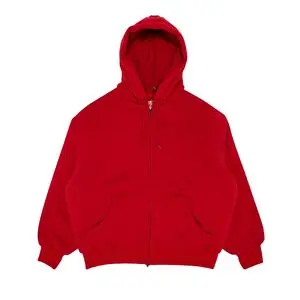 Supreme X The North Face Down Filled Zip-up Hooded Sweatshirt - Red