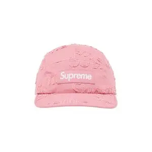 Supreme Lasered Denim Cap - Pink