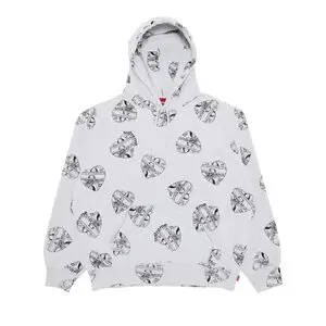 Supreme Love Cash Hooded Sweatshirt - Grey