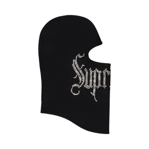 Supreme Rhinestone Balaclava - Black
