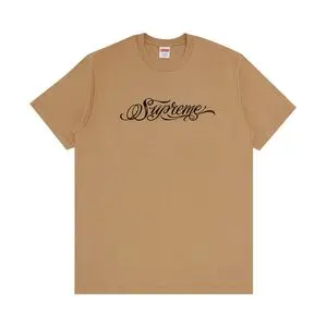Supreme Script T-shirt - Tan