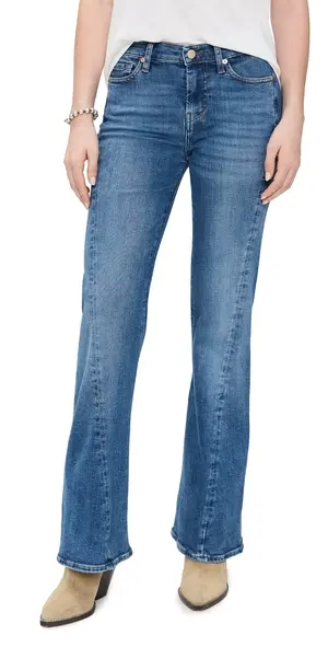 7 For All Mankind Medium Wash Jeans For Women