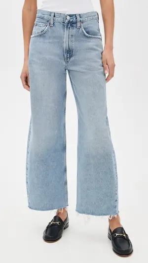 AGOLDE Low Curve Fray Jeans - Force