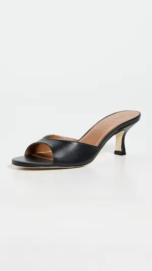 Staud Brigitte Mules - Black