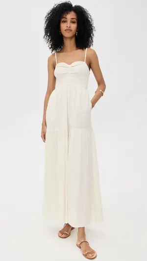 L*Space Mallorca Maxi Dress - Cream