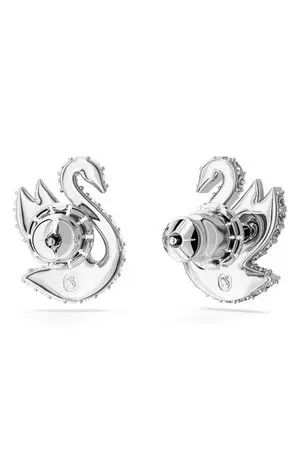 SWAROVSKI Swan Stud Earrings