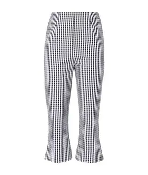 Gingham Checks Pants For Women