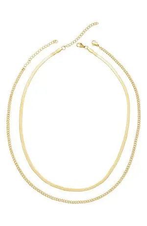 ST. MORAN Set Of Two Chain Necklaces