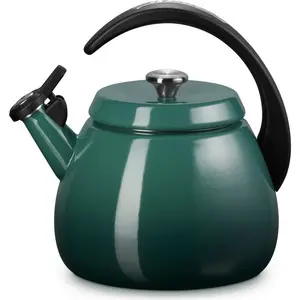 LE CREUSET 2.2-quart Enameled Stainless Steel Whistling Cloche Kettle - Artichaut