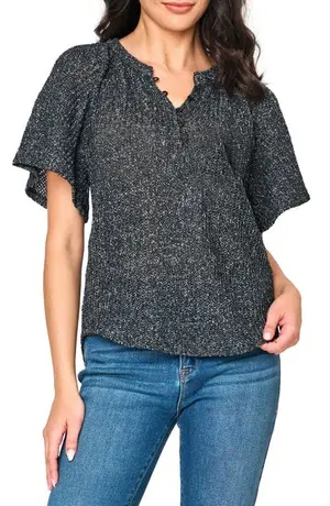 Gibsonlook Band Collar Blouses