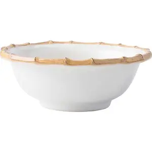 JULISKA Bamboo Ceramic Cereal/ice Cream Bowl - Bamboo/ Natural