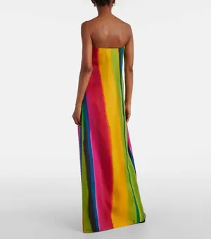 Christopher Esber Aura Striped Maxi Dress - Multicoloured