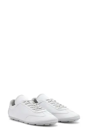Mango Satin Sneakers - Silver