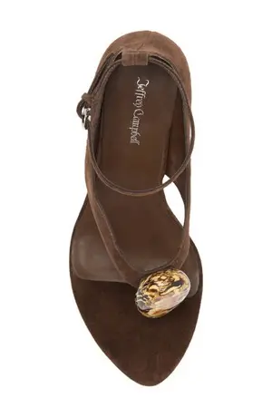 Jeffrey Campbell Bronzite Ankle Strap Sandal